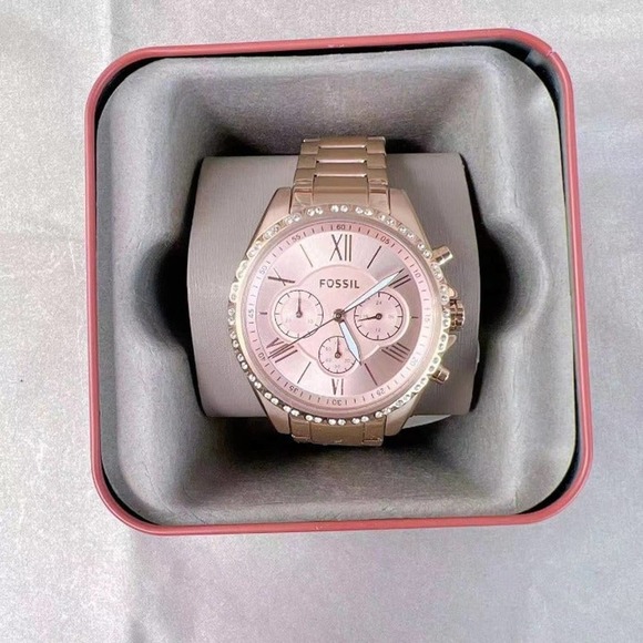 Fossil | Accessories | Fossil Bq3377 Womens Modern Courier Chronograph ...